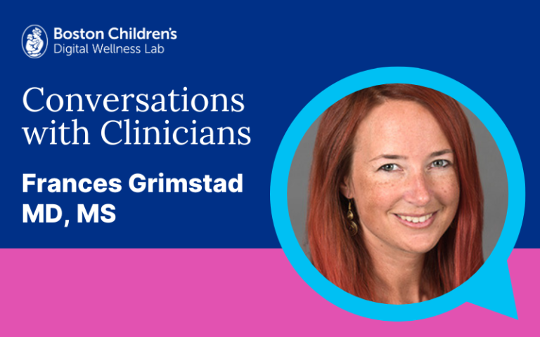 Conversations with Clinicians: Frances Grimstad, MD, MS - The Digital ...