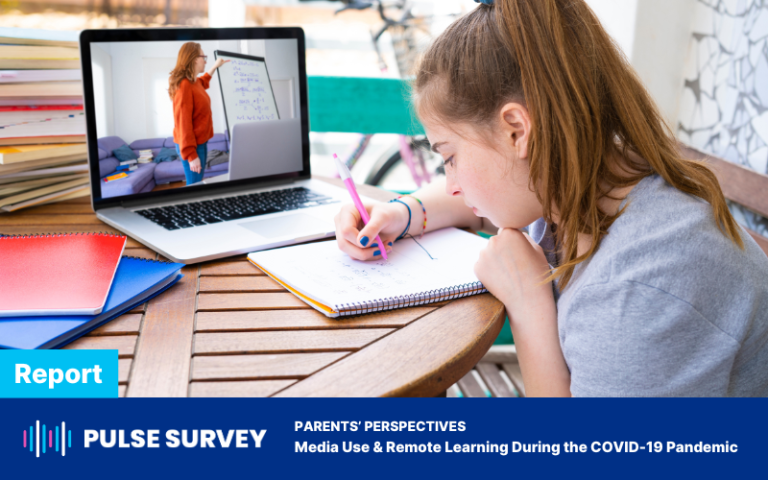 Parents’ Perspectives: Media Use & Remote Learning During the COVID-19 ...