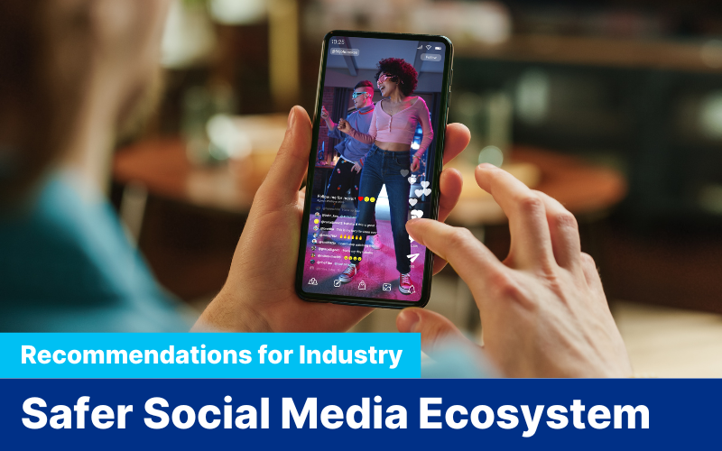 Recommendations for Industry: Creating a Safer Social Media Ecosystem ...