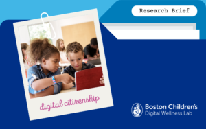 Digital Citizenship and Media Literacy - The Digital Wellness Lab